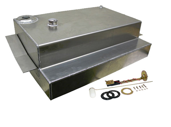 1973-87 Chevy, GMC Aluminum Fuel Gas Tank Combo Kit, 19 Gallon with Ch